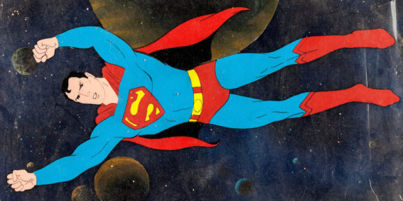 Dig These 13 Groovy FILMATION SUPERMAN Original Animation Cels | 13th ...