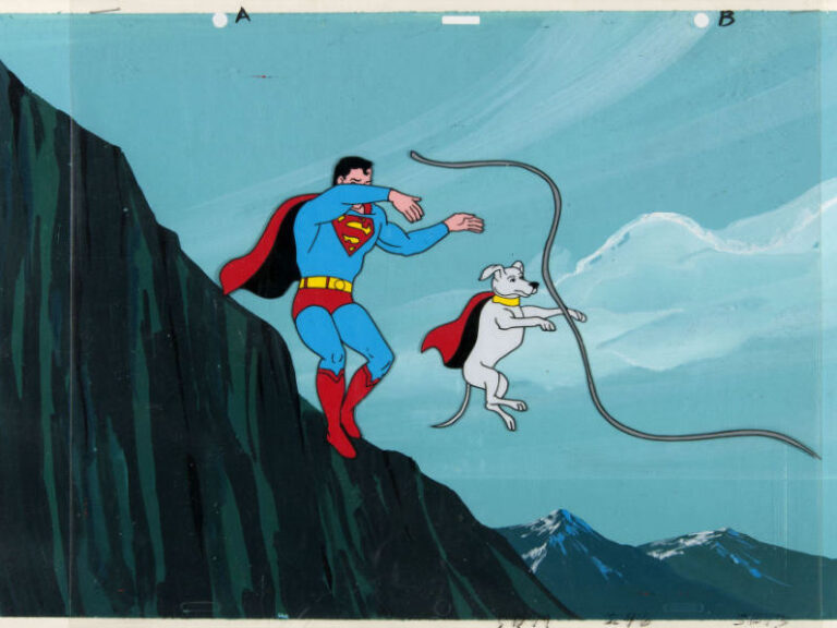 Dig These 13 Groovy FILMATION SUPERBOY Original Animation Cels | 13th ...
