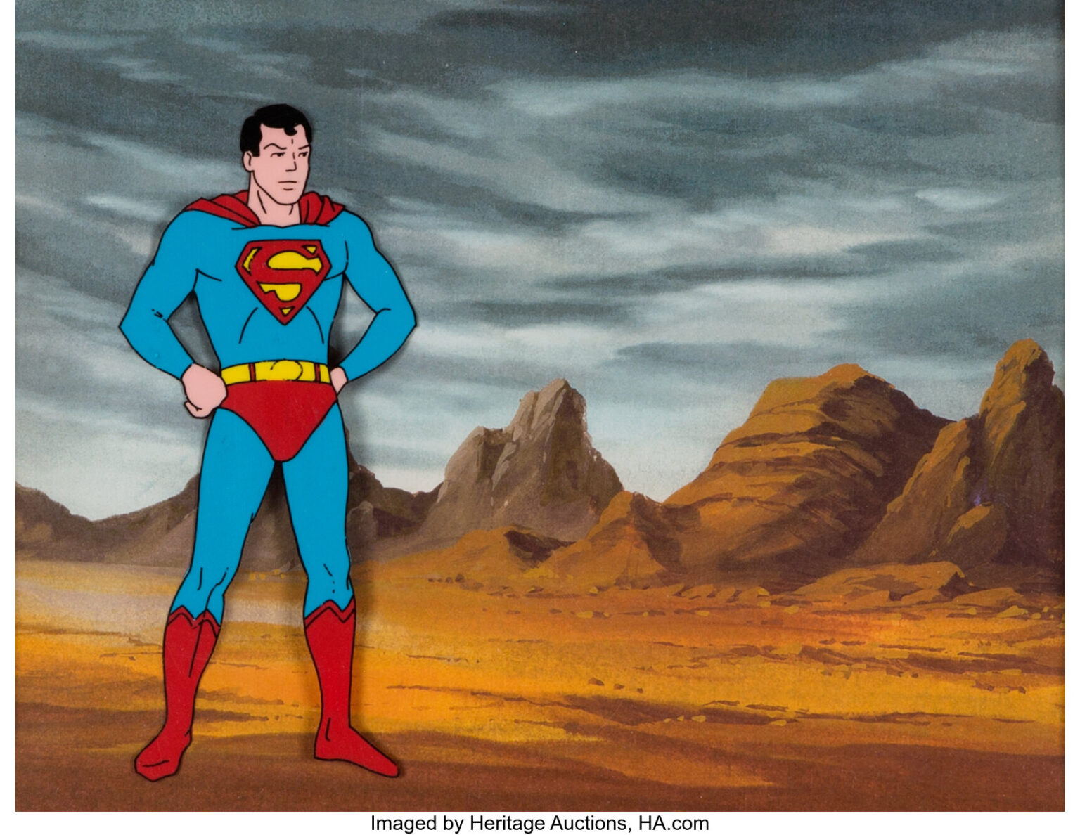 Dig These 13 Groovy FILMATION SUPERBOY Original Animation Cels | 13th ...