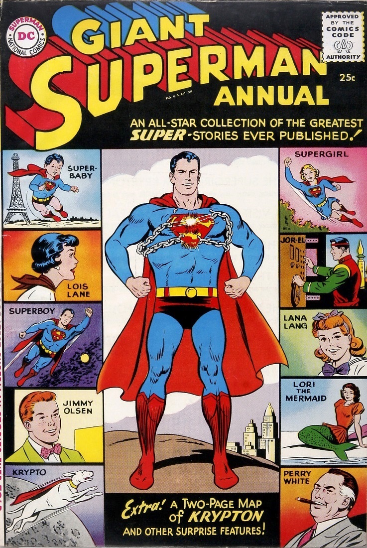 13 COVERS: The SUPERMAN ANNUALS of CURT SWAN | 13th Dimension, Comics ...