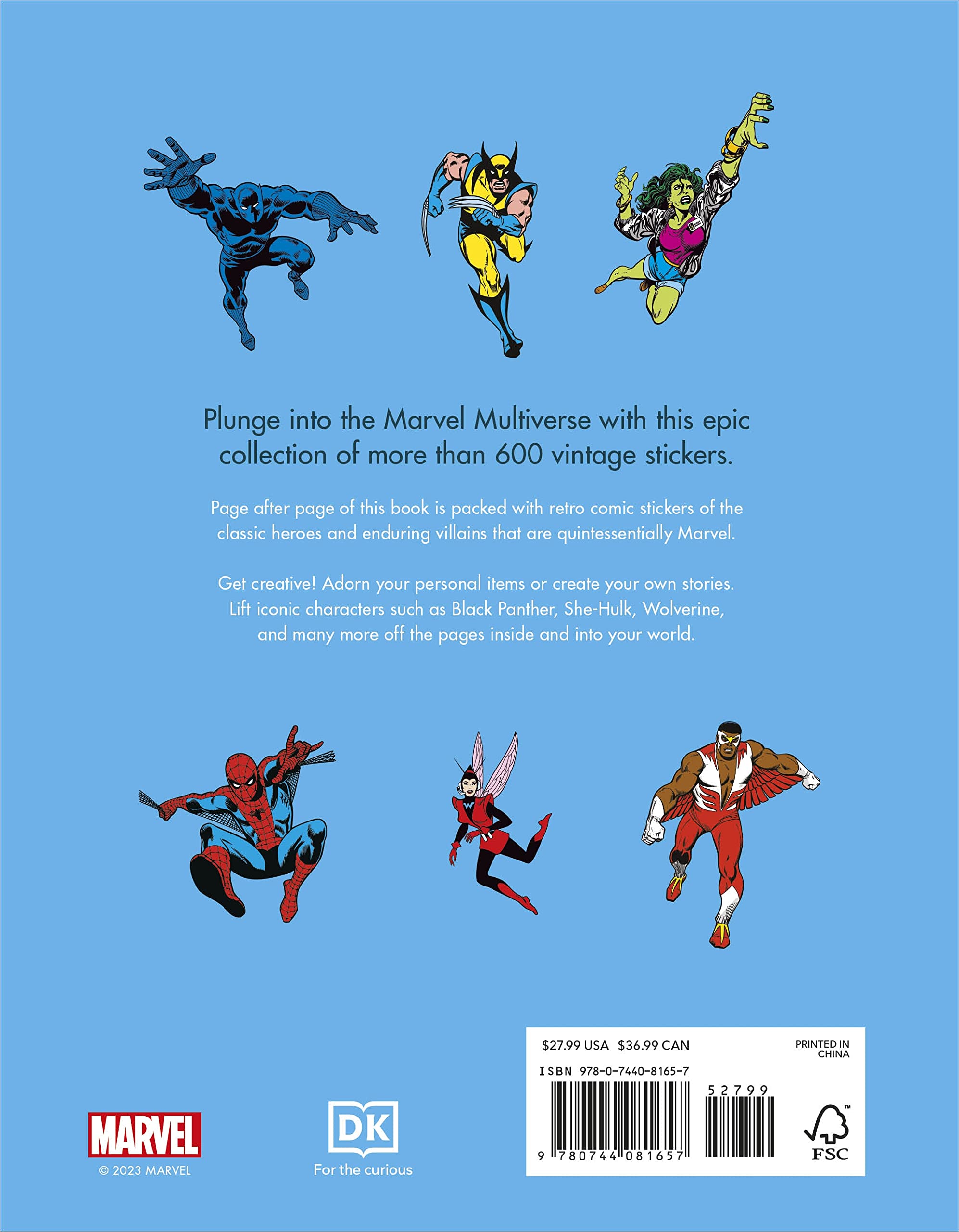 MARVEL Celebrates Silver and Bronze Ages With New Retro STICKER BOOK ...