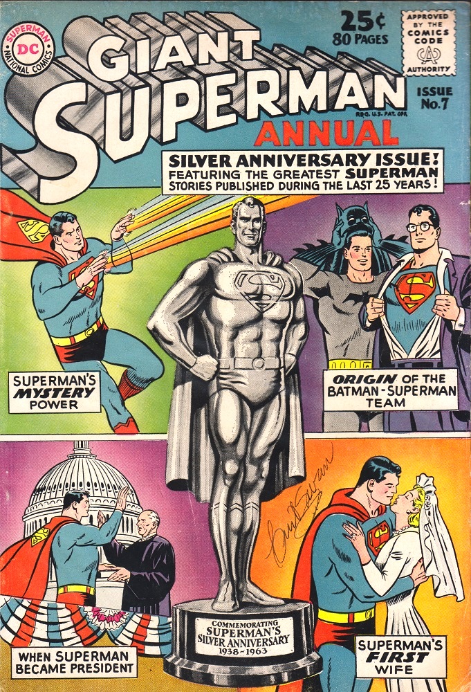 13 COVERS: The SUPERMAN ANNUALS of CURT SWAN | 13th Dimension, Comics ...