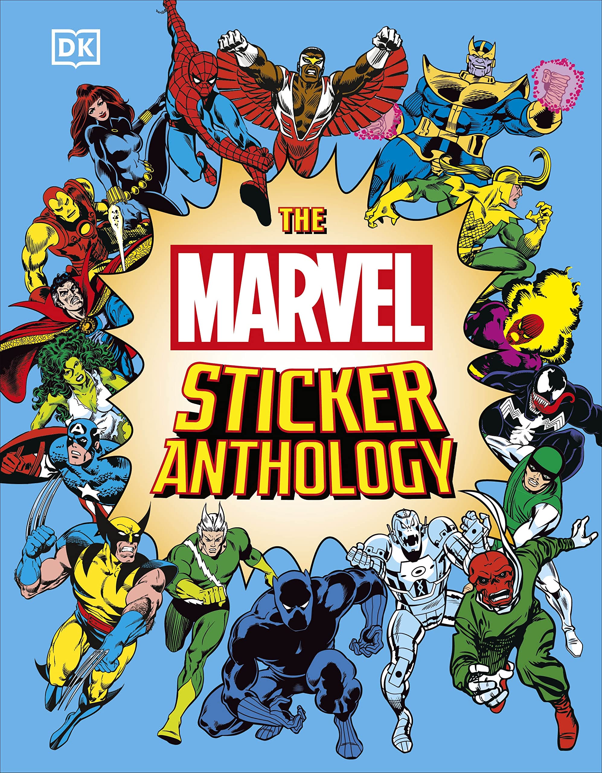 MARVEL Celebrates Silver and Bronze Ages With New Retro STICKER BOOK ...