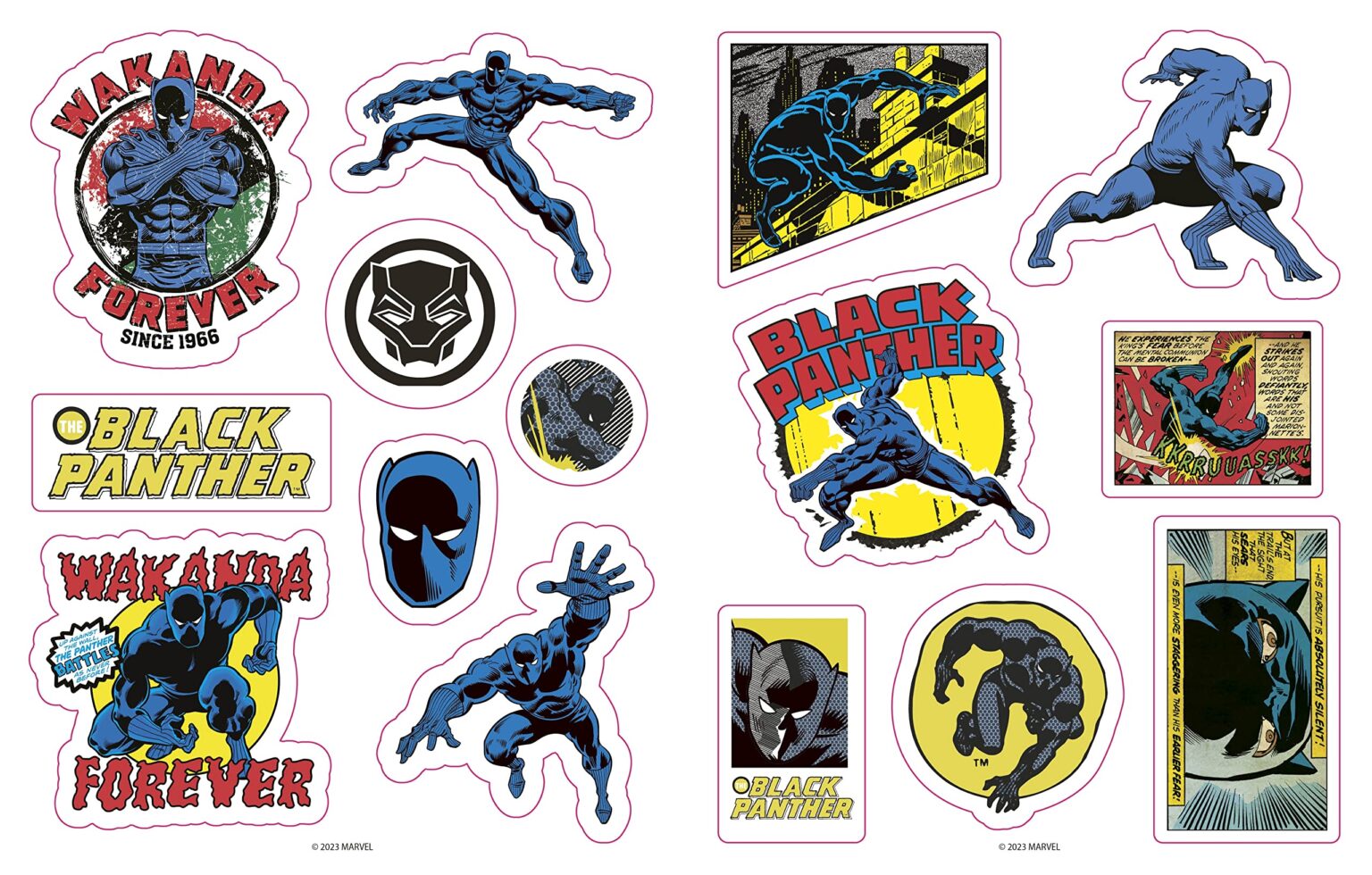 MARVEL Celebrates Silver and Bronze Ages With New Retro STICKER BOOK ...
