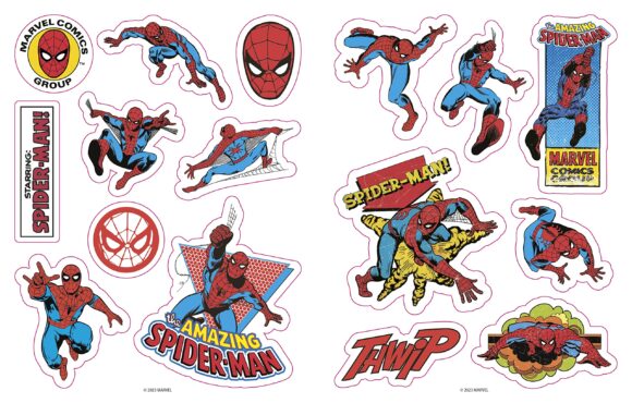 MARVEL Celebrates Silver and Bronze Ages With New Retro STICKER BOOK ...