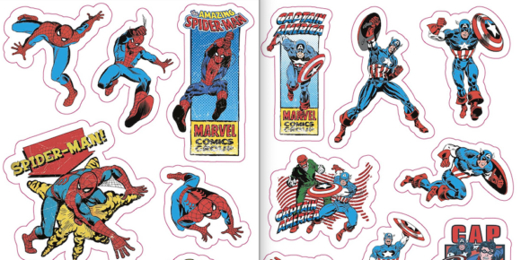MARVEL Celebrates Silver and Bronze Ages With New Retro STICKER BOOK ...