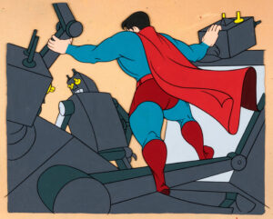 FLEISCHER SUPERMAN: Dig These 13 Groovy Pieces of Classic Animation Art | 13th Dimension, Comics ...