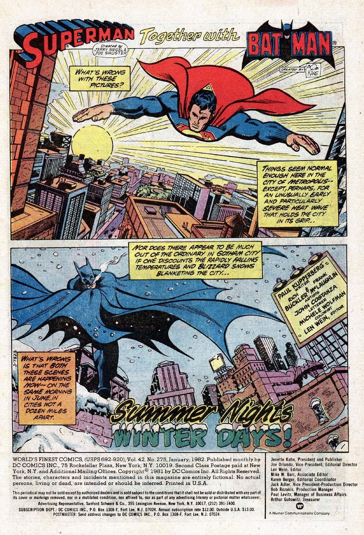 PAUL KUPPERBERG: My 13 Favorite RICH BUCKLER WORLD’s FINEST Covers ...