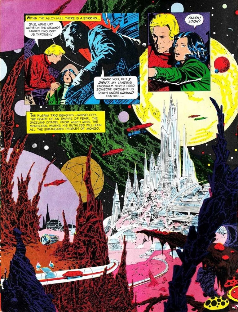 13 BEAUTIFUL ILLUSTRATIONS: The FLASH GORDON of AL WILLIAMSON | 13th ...
