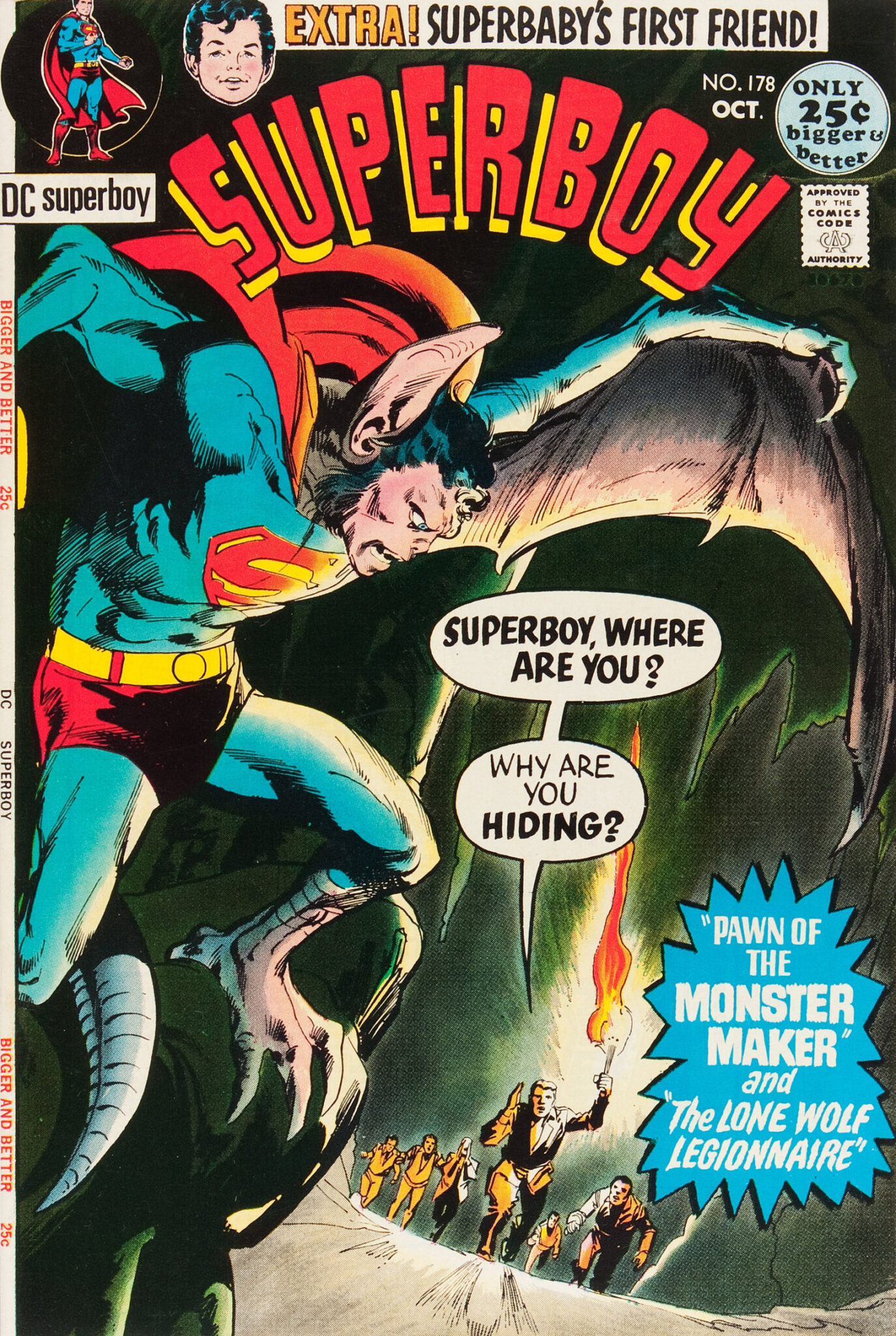 13 COVERS: The SUPERBOY of NEAL ADAMS | 13th Dimension, Comics ...