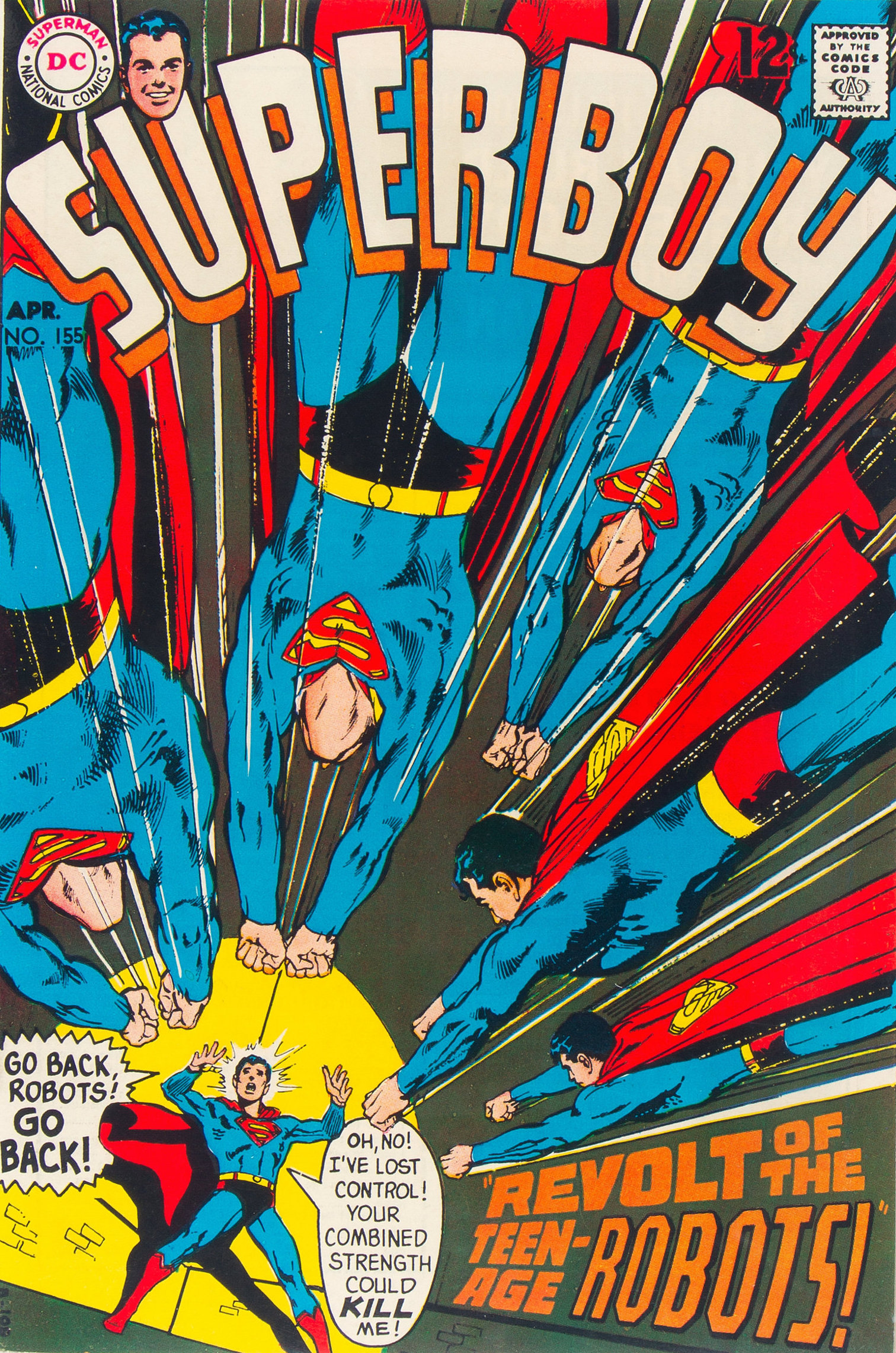 13 COVERS: The SUPERBOY of NEAL ADAMS | 13th Dimension, Comics ...