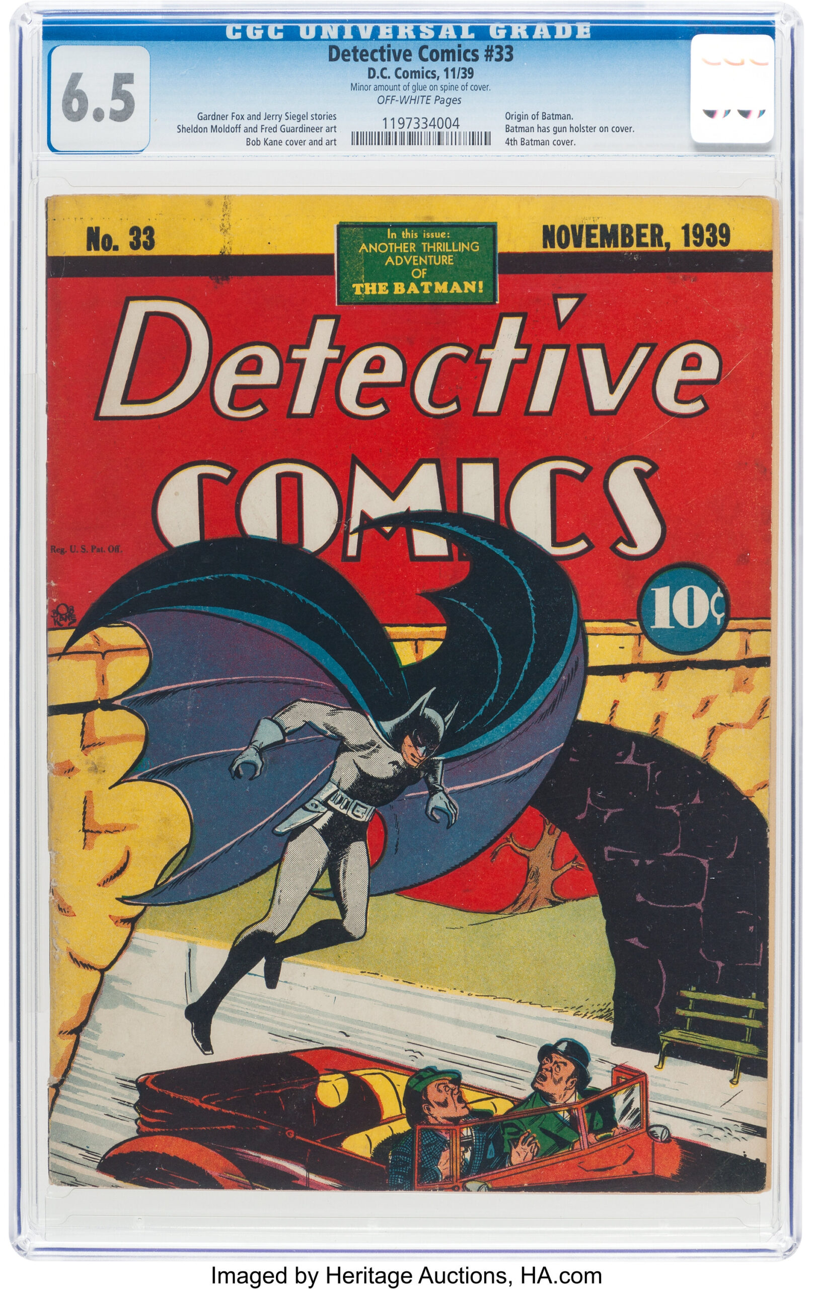 DETECTIVE COMICS #27 Leads Auction of Major Historic Comics | 13th ...