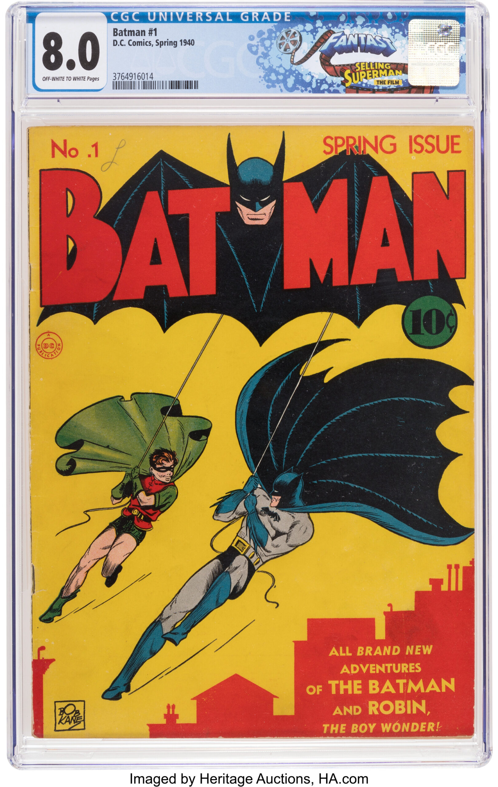 DETECTIVE COMICS #27 Leads Auction of Major Historic Comics | 13th ...