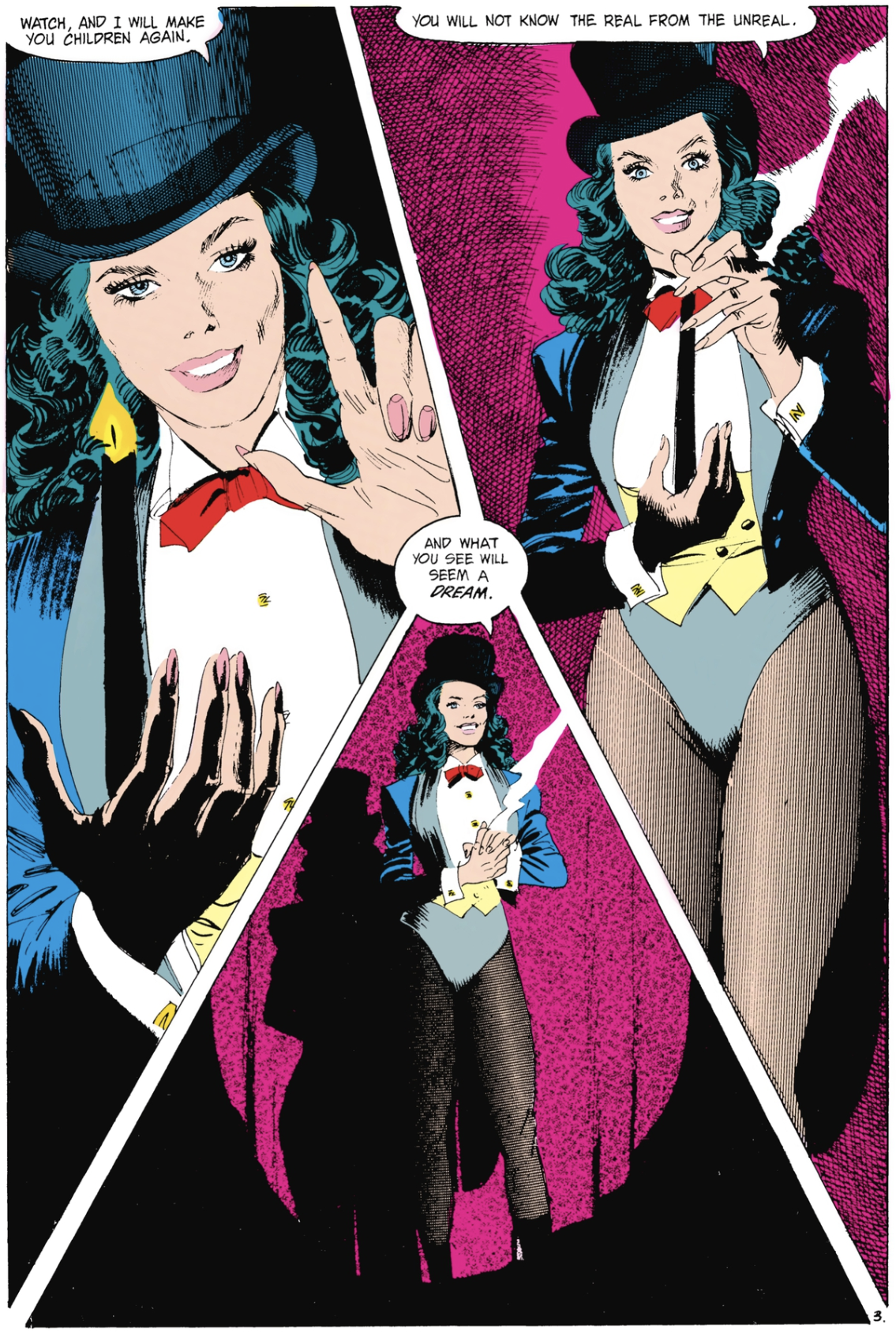 13 PAGES AND PANELS: GRAY MORROW’s Brilliant ZATANNA | 13th Dimension, Comics, Creators, Culture