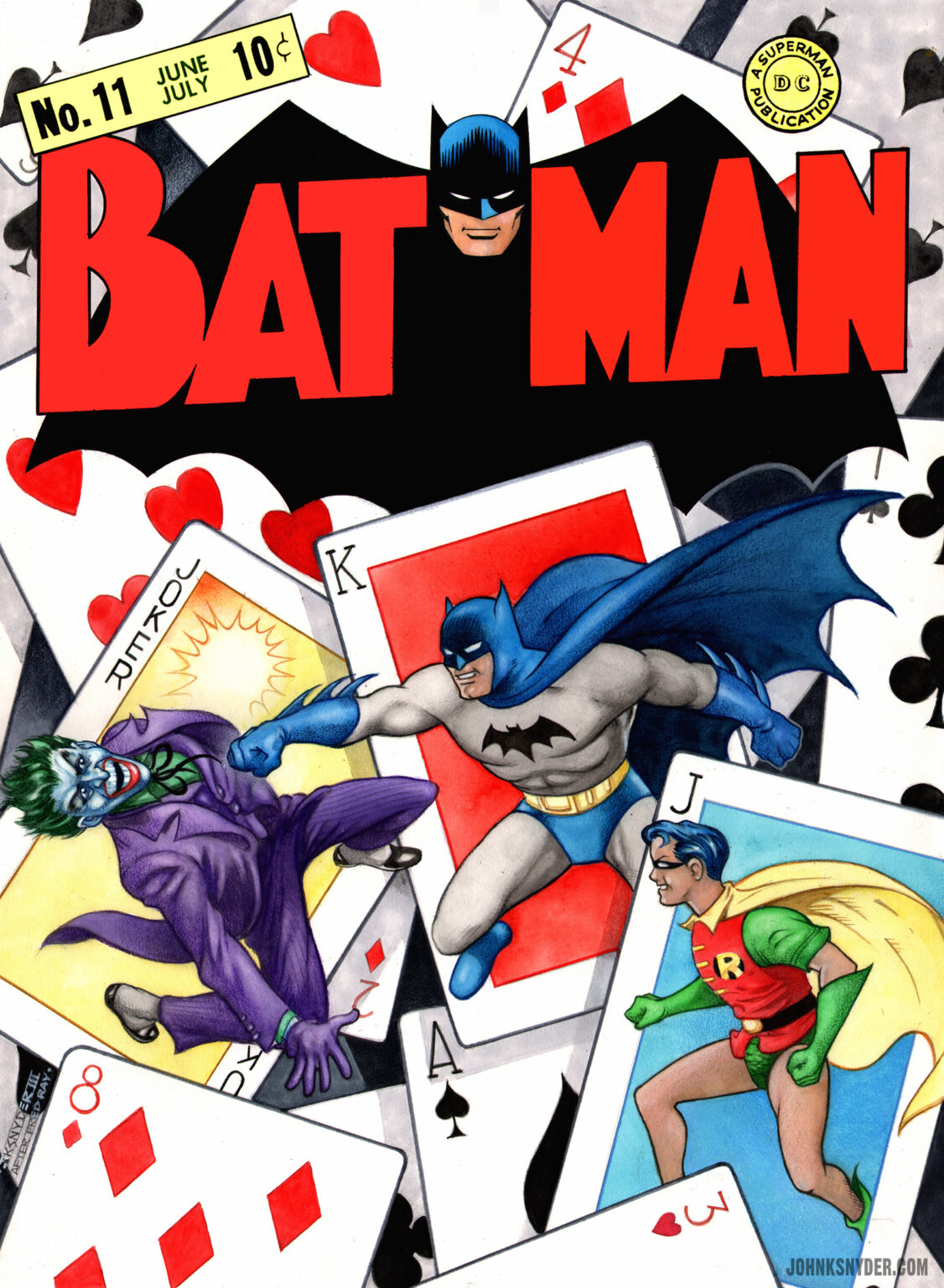 Dig JOHN K. SNYDER’s Gorgeous Homage to the Classic BATMAN #11 Cover ...