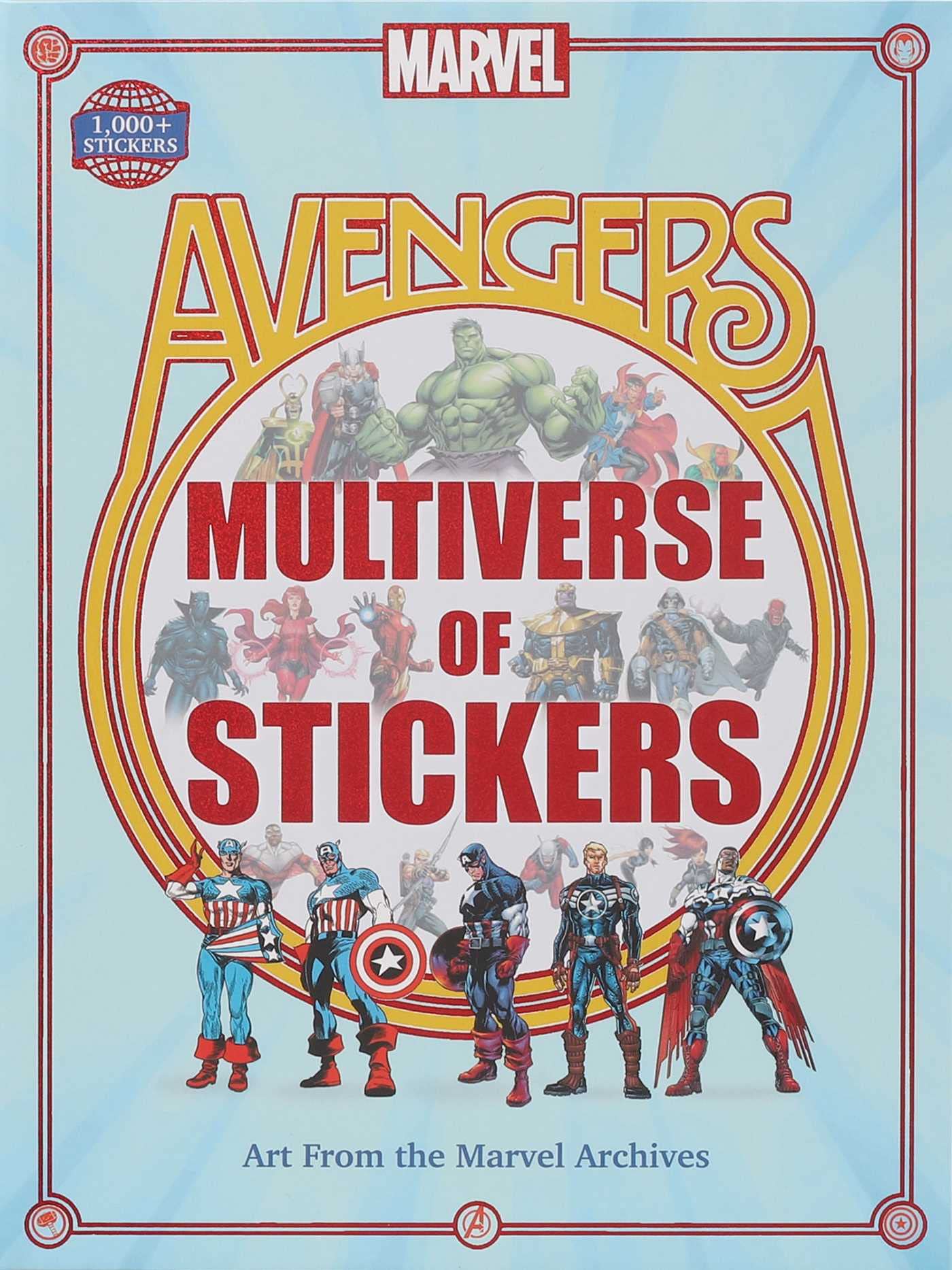 MARVEL to Release More Than 1,000 Stickers With Images Dating Back to ...