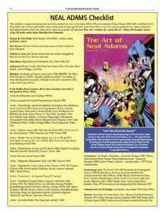A NEAL ADAMS CHECKLIST: Your Guide to Comics’ Greatest Artist | 13th ...