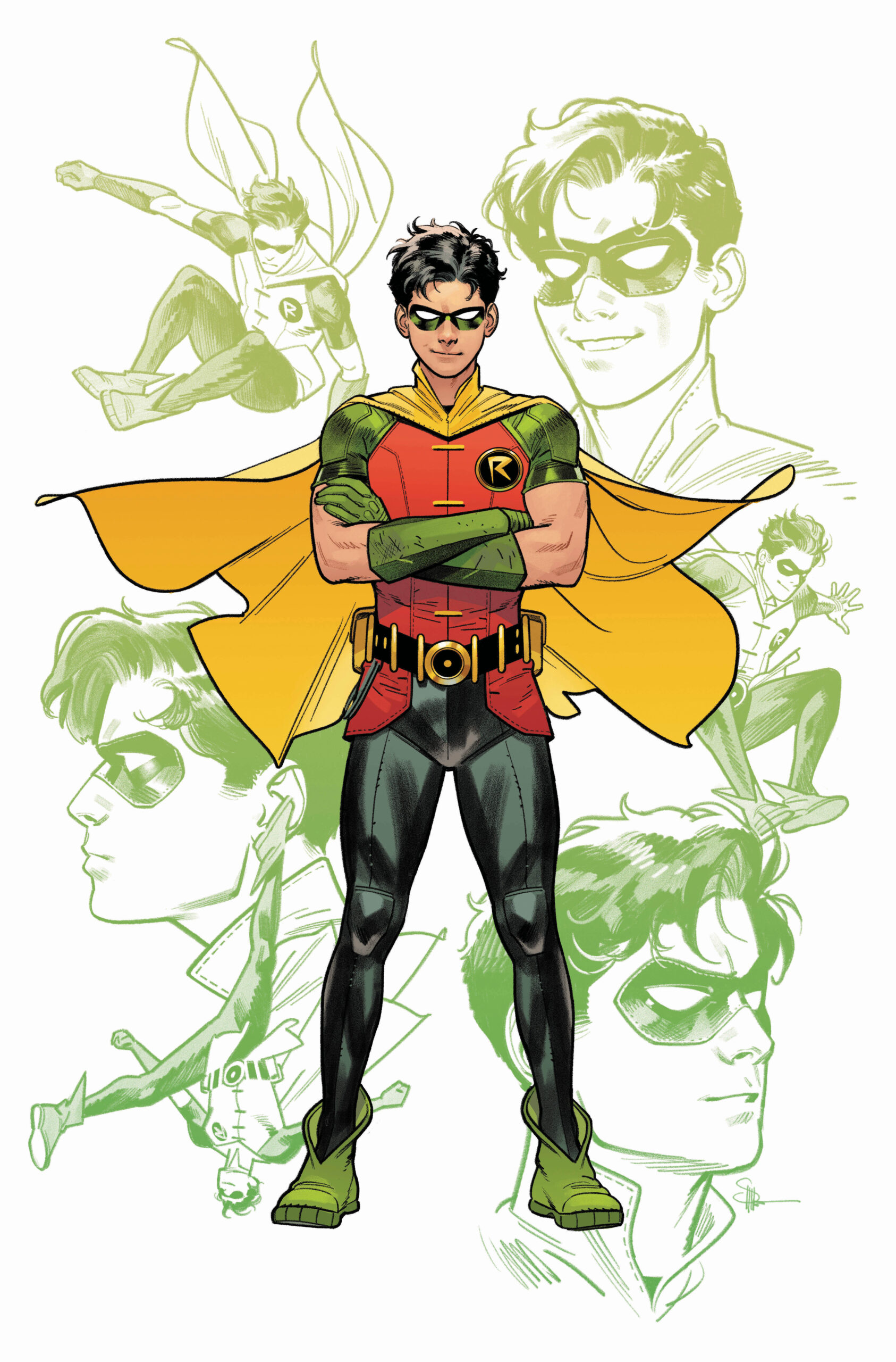 Dig Doc Shaner’s Groovy ROBIN Cover For DC’s Retro TEEN TITANS Series ...