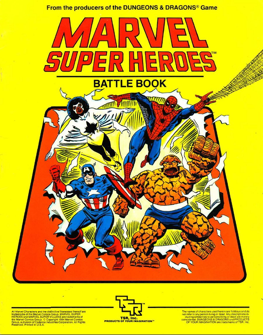 The TOP 13 Greatest Classic MARVEL ROLE-PLAYING GAME Supplements ...