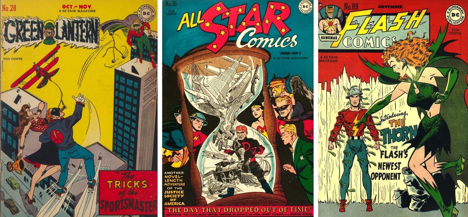 13 Classic DC COMICS Characters Co-Created by JOHN BROOME | 13th ...