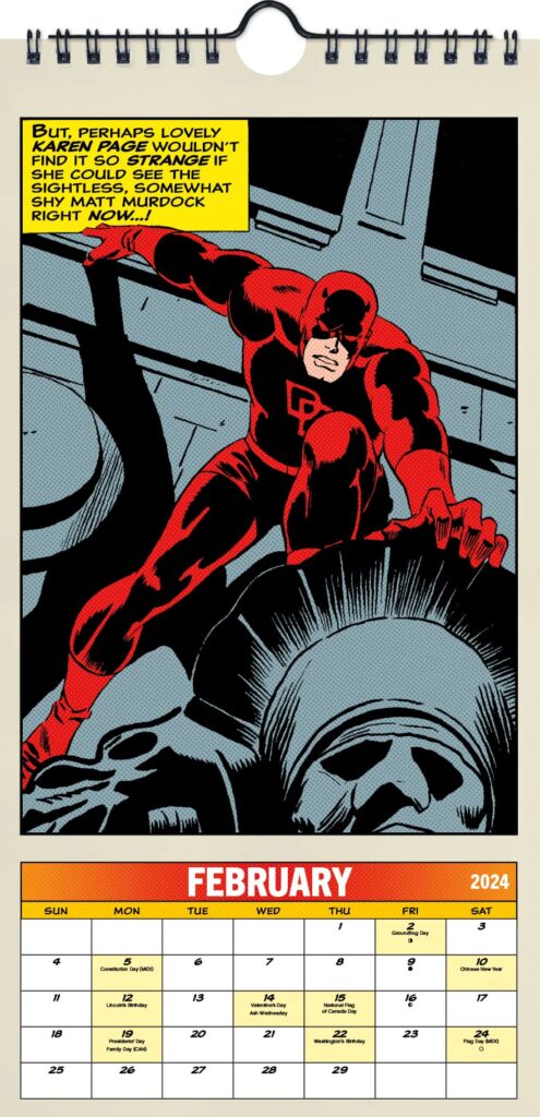 A Whopping FOUR More Retro MARVEL CALENDARS Are Coming for 2024 | 13th ...
