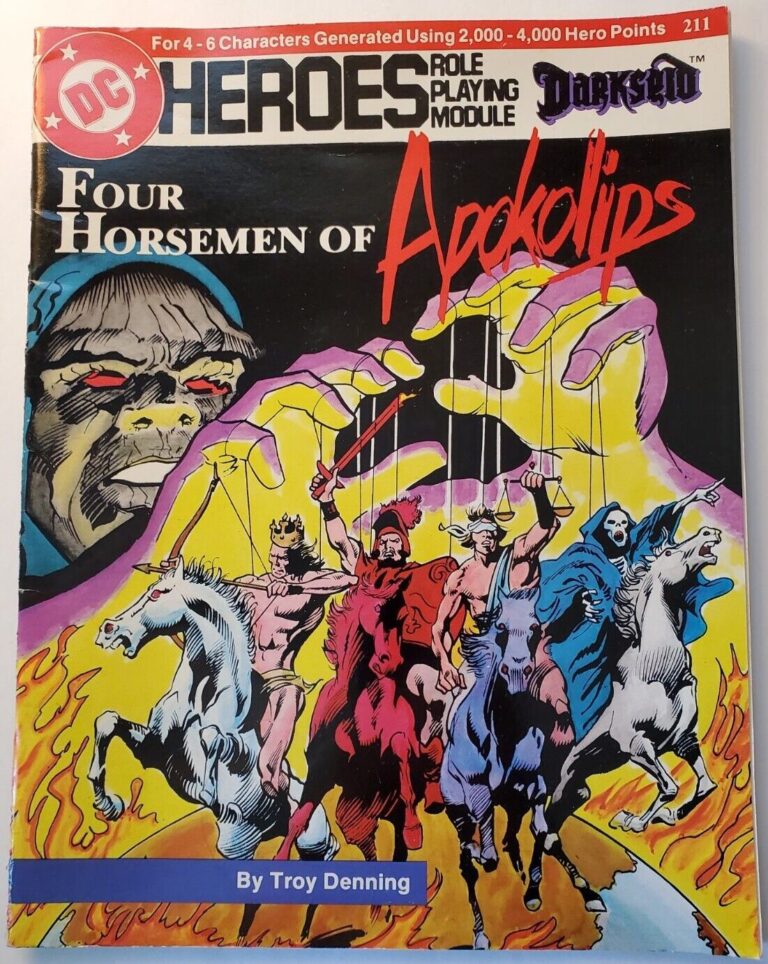 The TOP 13 Greatest Classic DC COMICS ROLE-PLAYING GAME Supplements ...