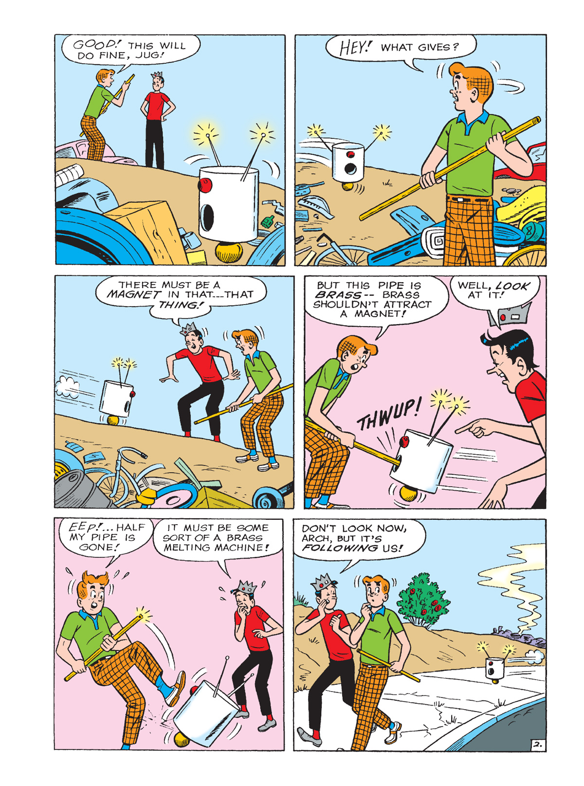 Dig This Classic ARCHIE Story Drawn AND Written by HARRY LUCEY | 13th ...