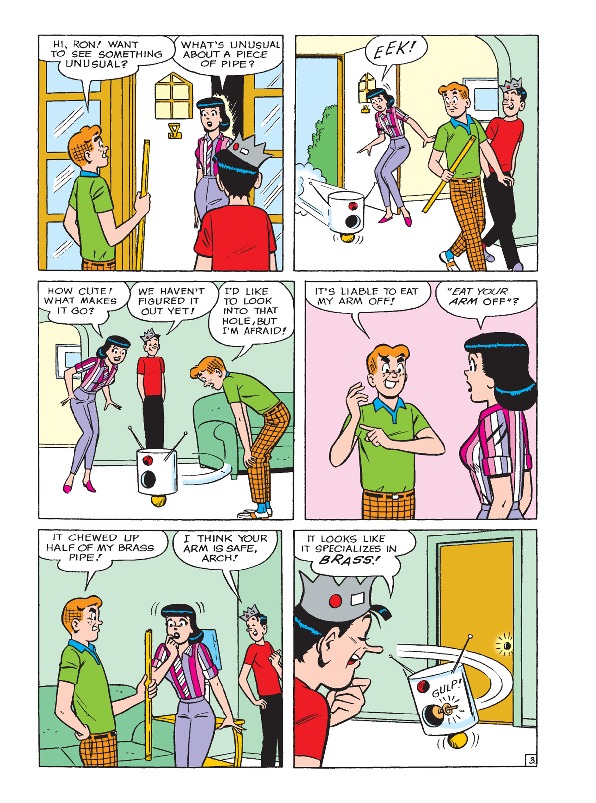 Dig This Classic ARCHIE Story Drawn AND Written by HARRY LUCEY | 13th ...