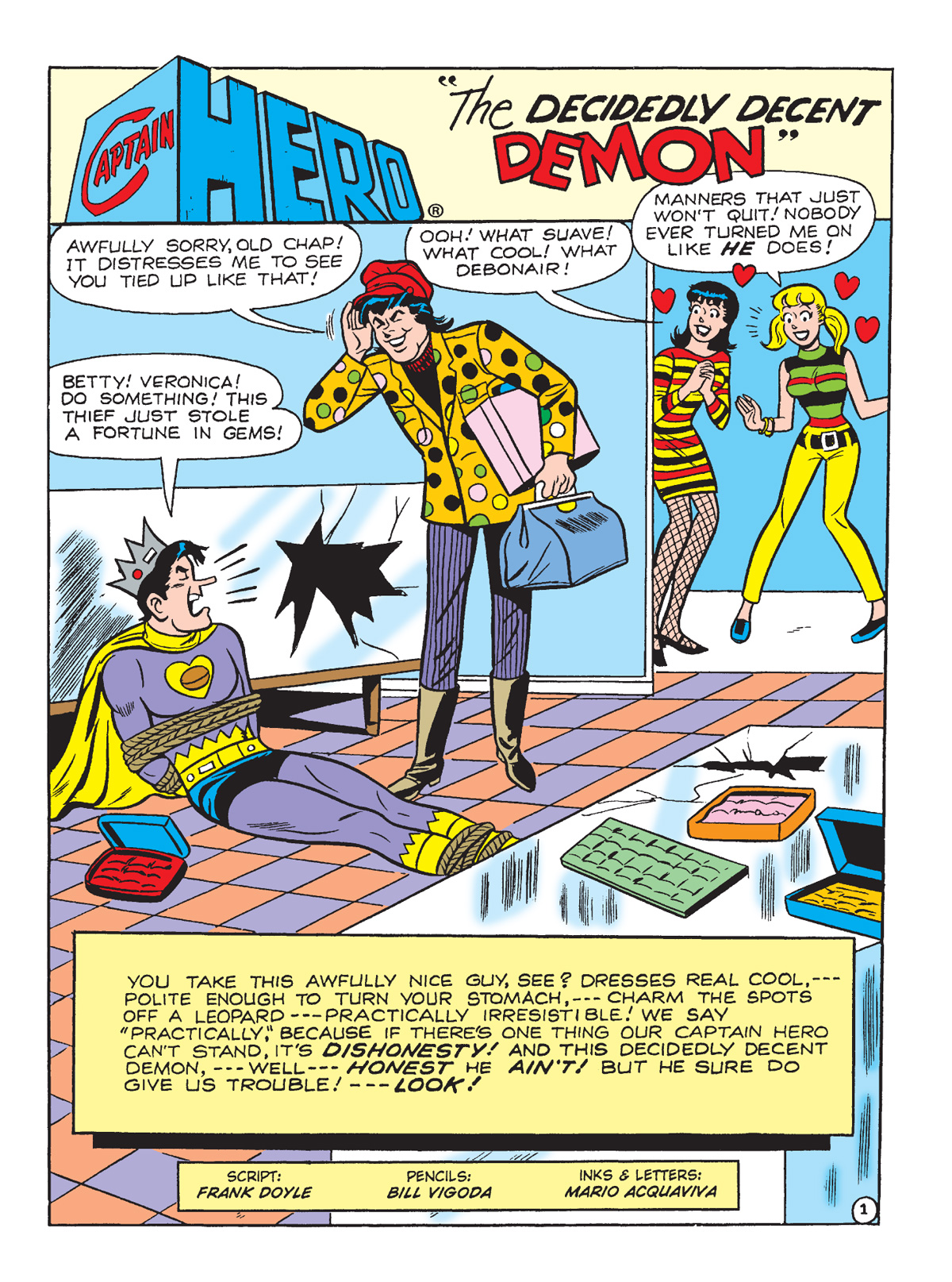 CAPTAIN HERO Returns in New JUGHEAD Superhero Digest Special | 13th ...