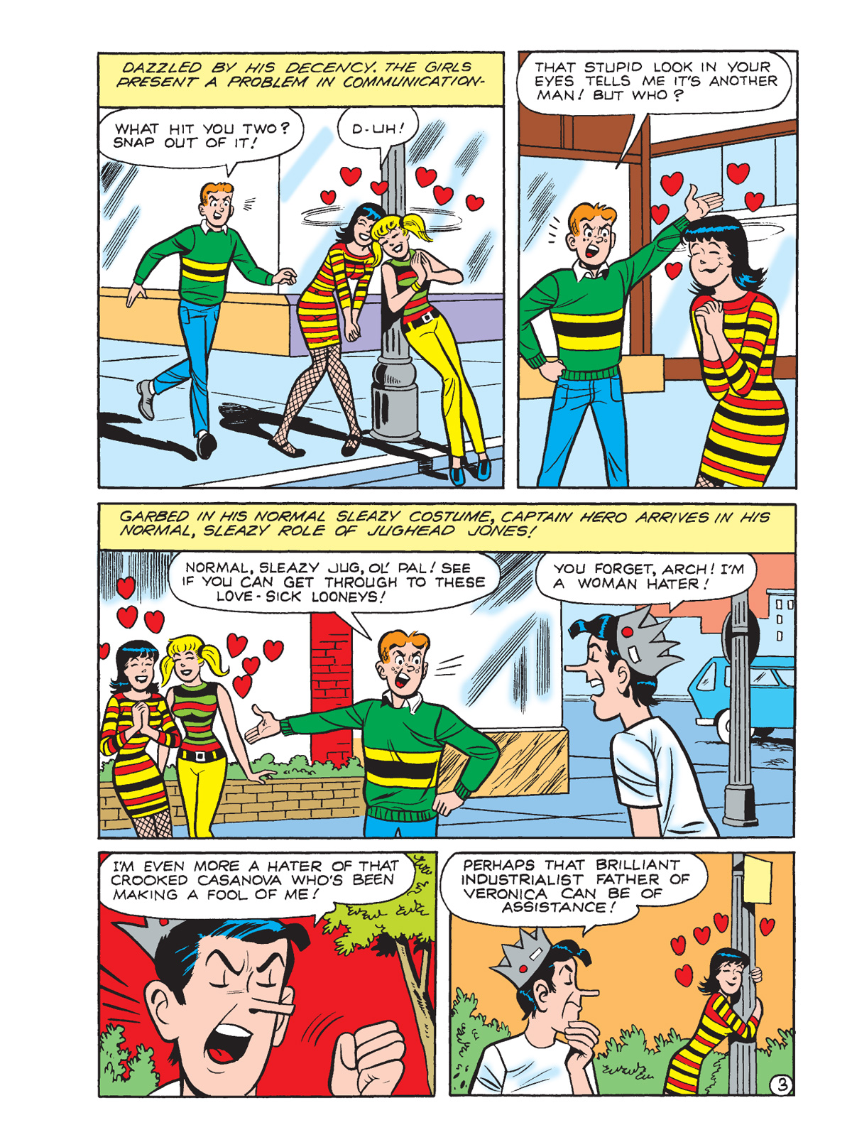 CAPTAIN HERO Returns in New JUGHEAD Superhero Digest Special | 13th ...