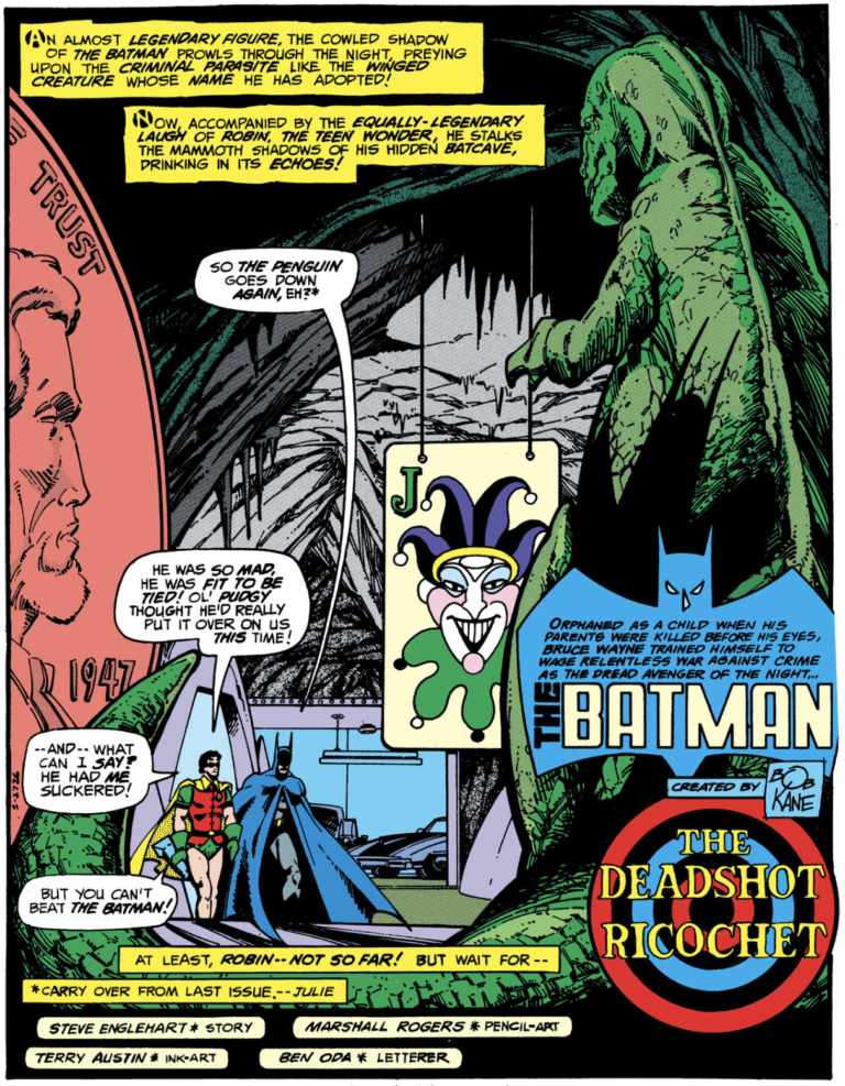You’ll Flip Over This Salute to BATMAN’S Grooviest Batcave Trophy: THE ...