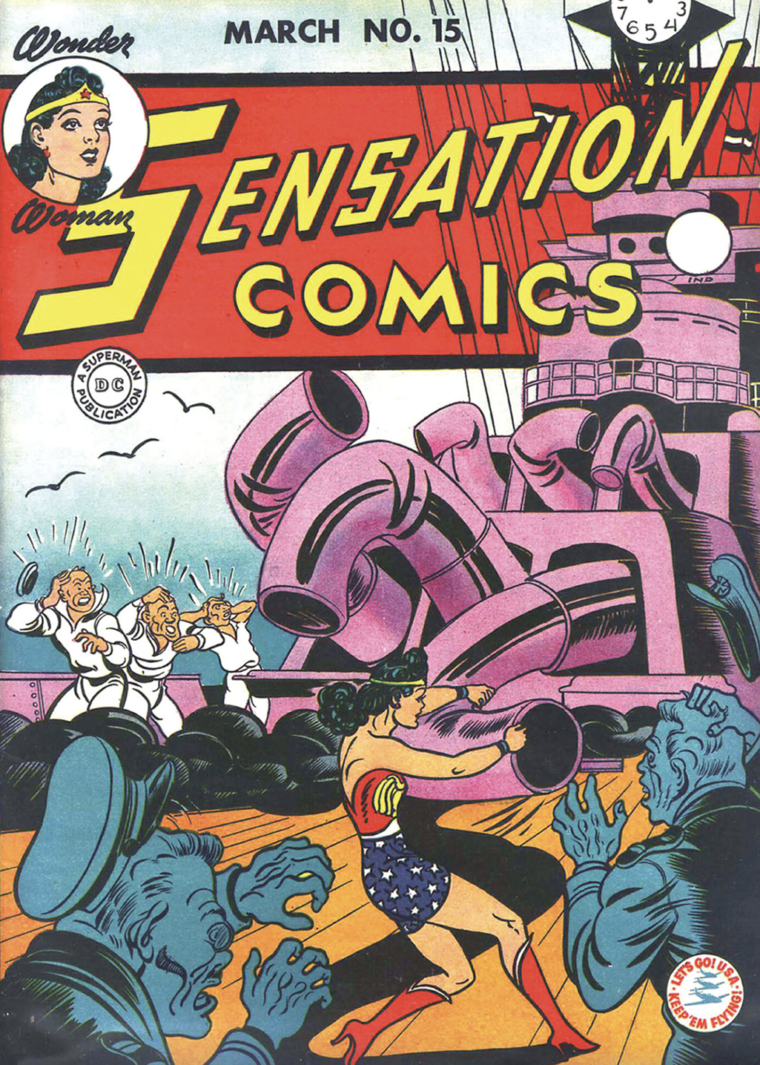 13 GOLDEN AGE COVERS: A WILLIAM MOULTON MARSTON Birthday Salute | 13th ...