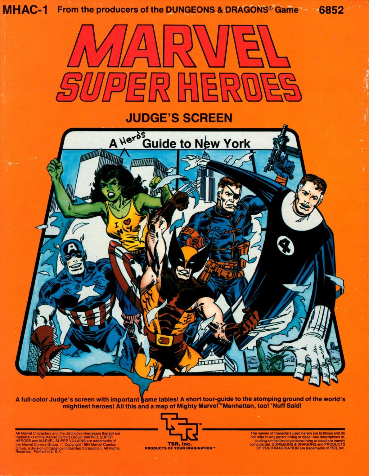 The TOP 13 Greatest Classic MARVEL ROLE-PLAYING GAME Supplements ...