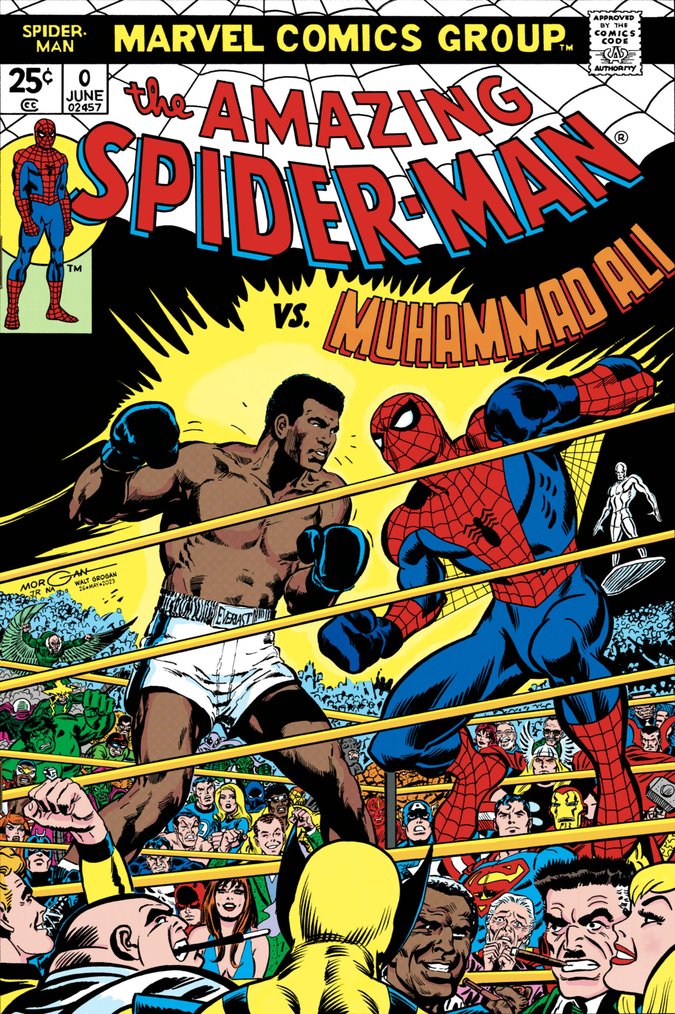 SPIDER-MAN VS. MUHAMMAD ALI: The Fight of the Century That Never Was ...