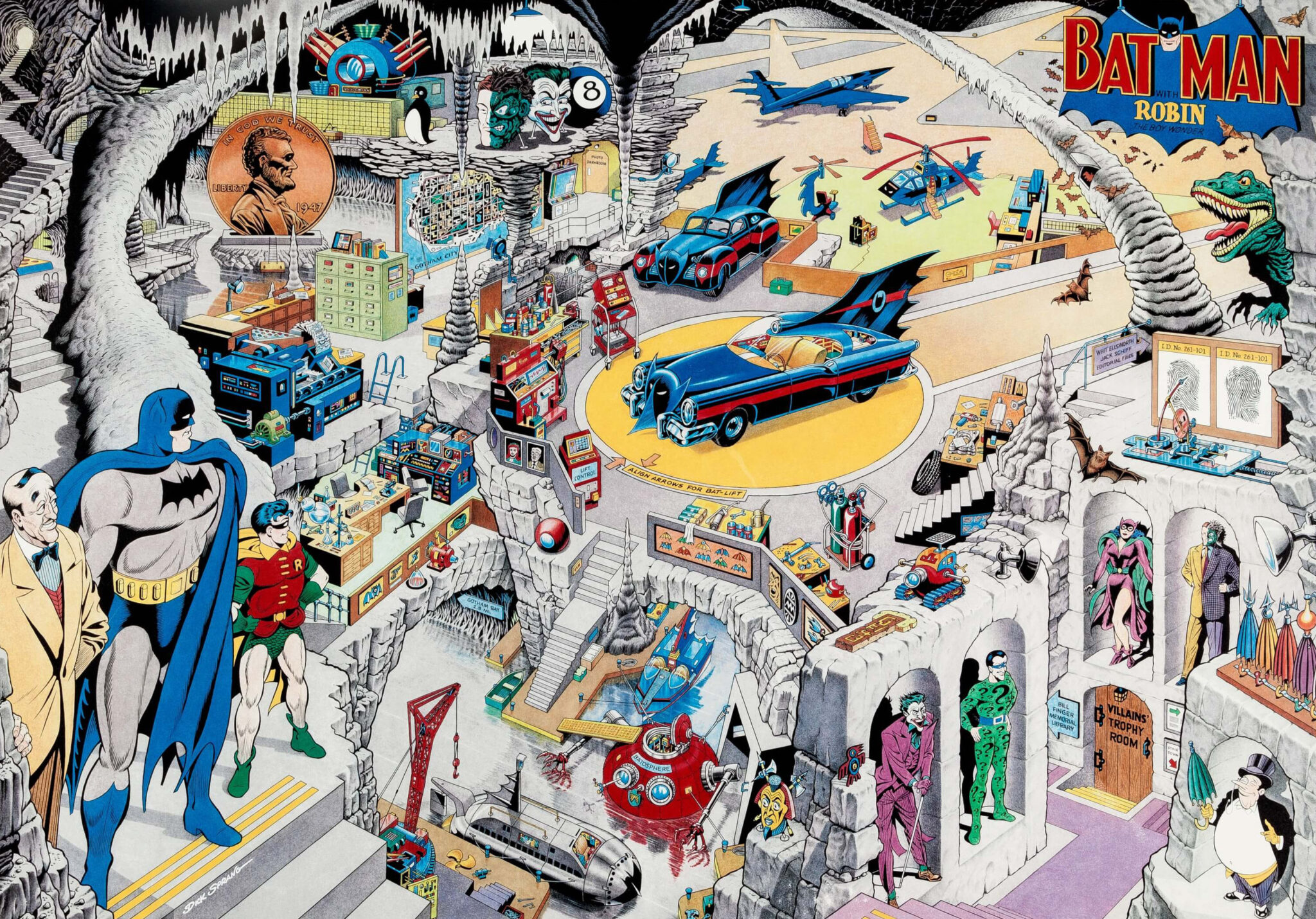 You’ll Flip Over This Salute to BATMAN’S Grooviest Batcave Trophy: THE ...