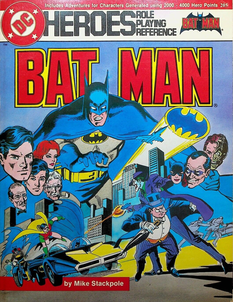 The TOP 13 Greatest Classic DC COMICS ROLE-PLAYING GAME Supplements ...