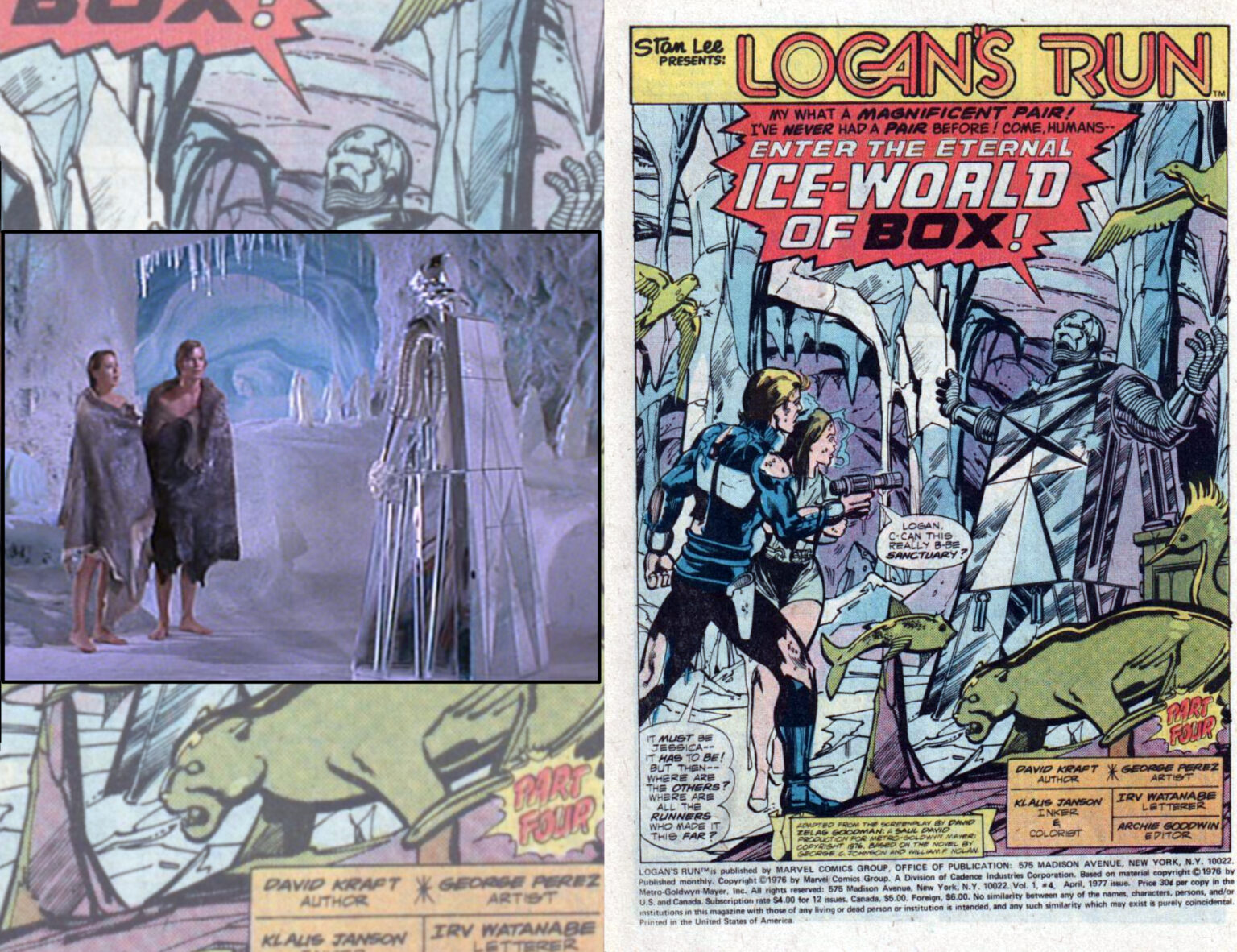 13 WAYS GEORGE PEREZ Brought More Magic to LOGAN’S RUN | 13th Dimension ...