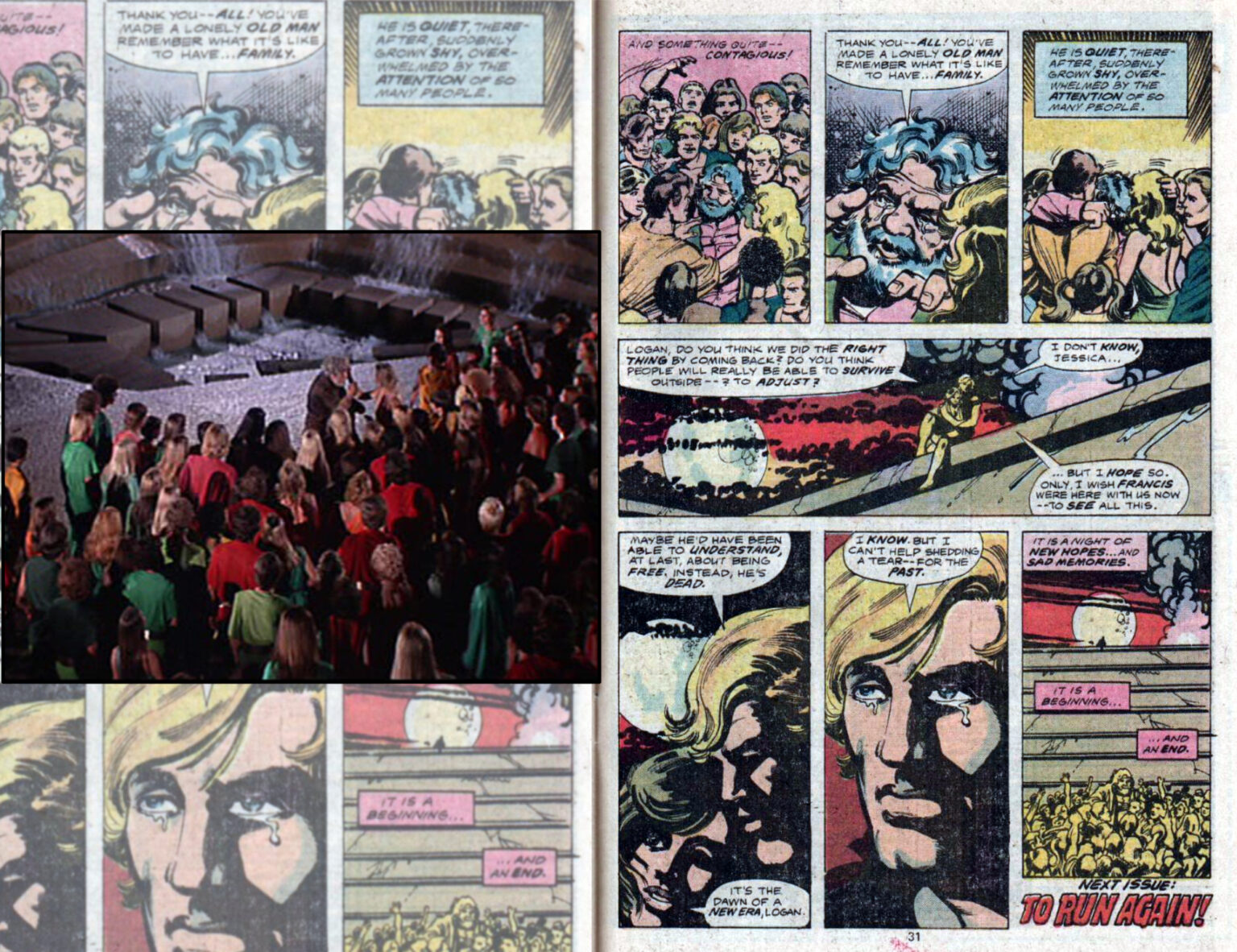 13 WAYS GEORGE PEREZ Brought More Magic to LOGAN’S RUN | 13th Dimension ...