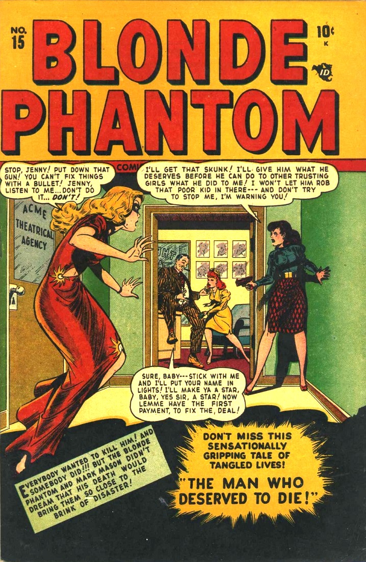 13 COVERS AND SPLASH PAGES: A BLONDE PHANTOM Salute to SYD SHORES ...
