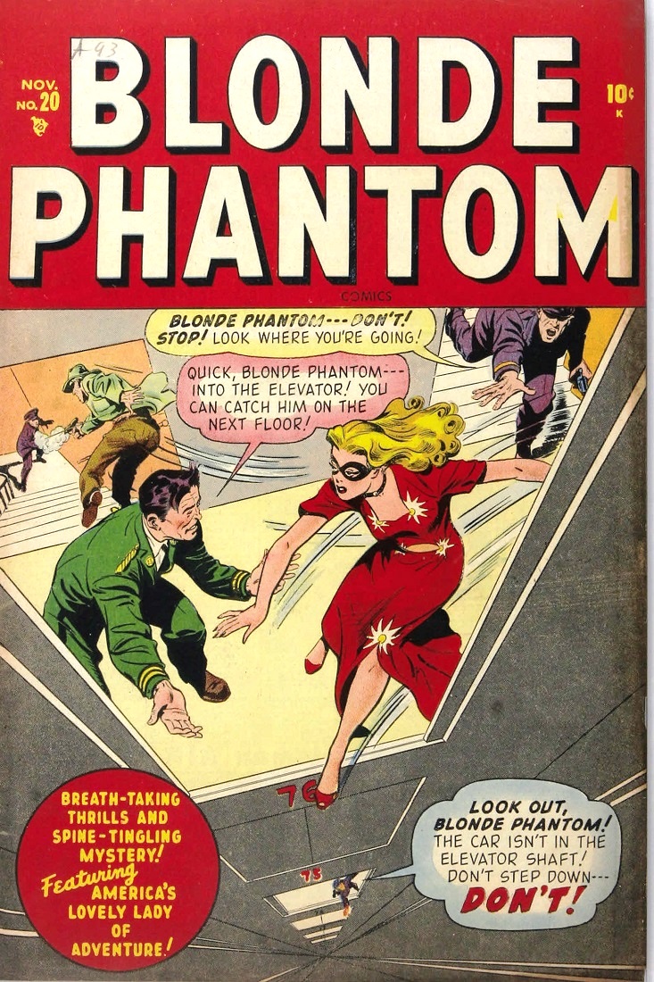 13 COVERS AND SPLASH PAGES: A BLONDE PHANTOM Salute to SYD SHORES ...