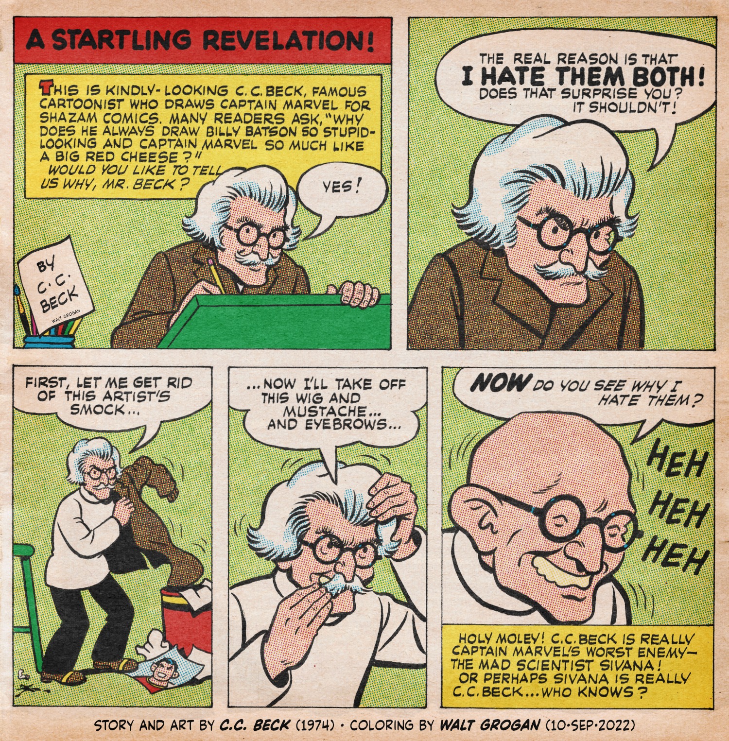 13 MARVELOUS ILLUSTRATIONS: A C.C. BECK Birthday Celebration | 13th ...