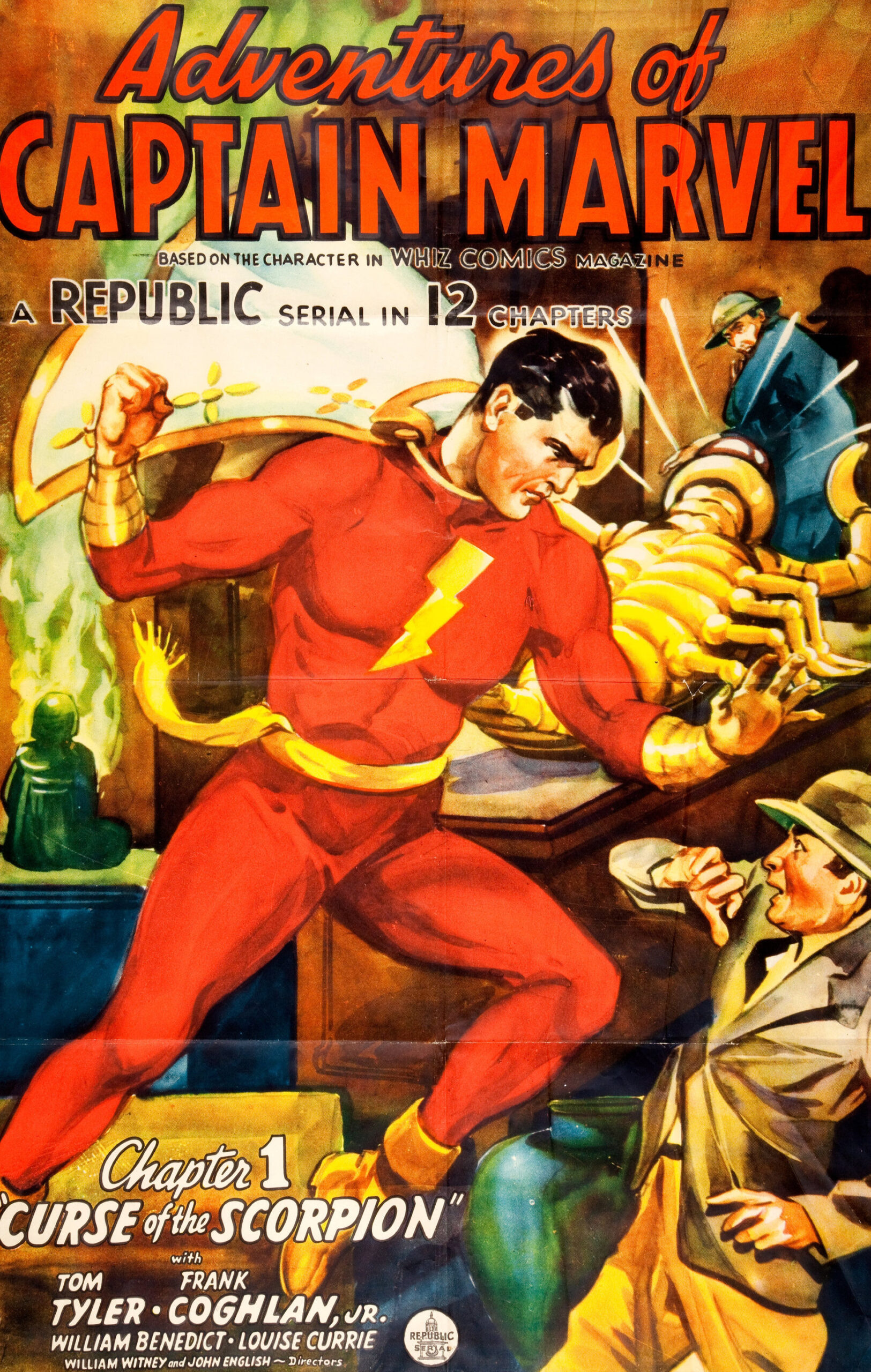 CLIFFHANGER! Dig These 13 Glorious SUPERHERO SERIAL POSTERS | 13th ...