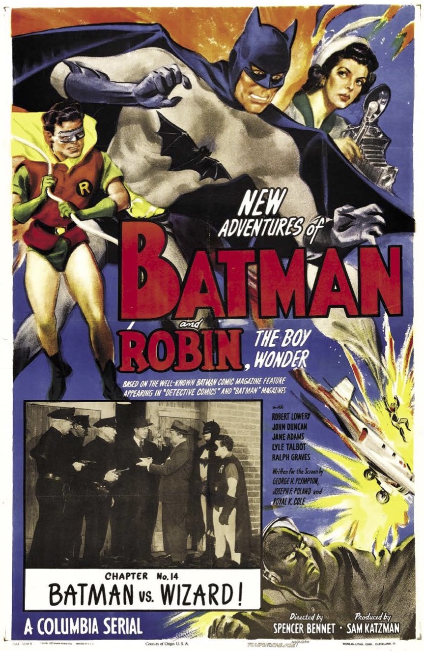 CLIFFHANGER! Dig These 13 Glorious SUPERHERO SERIAL POSTERS | 13th ...