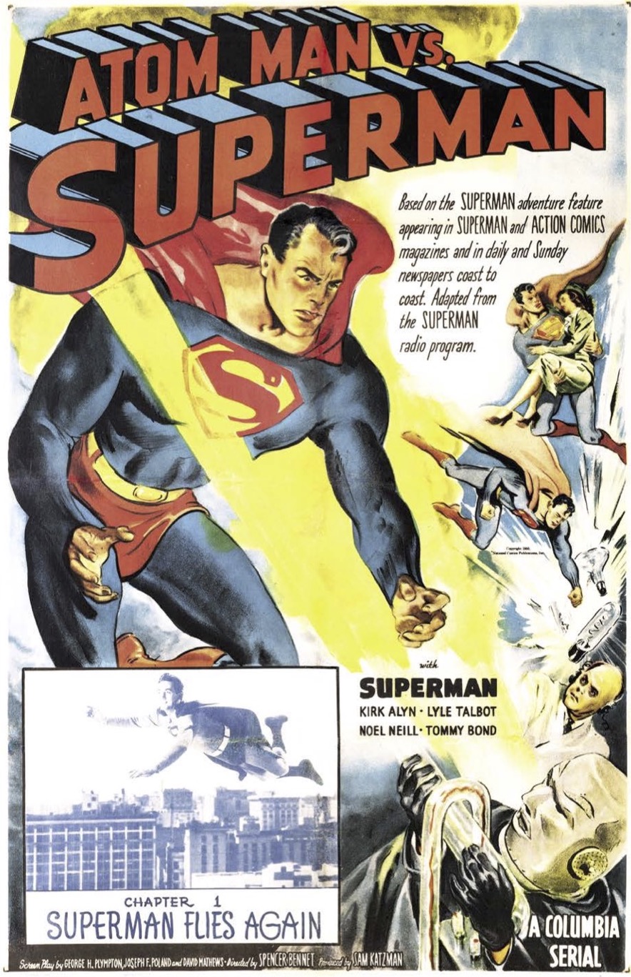 CLIFFHANGER! Dig These 13 Glorious SUPERHERO SERIAL POSTERS | 13th ...