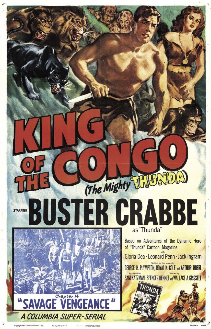 CLIFFHANGER! Dig These 13 Glorious SUPERHERO SERIAL POSTERS | 13th ...