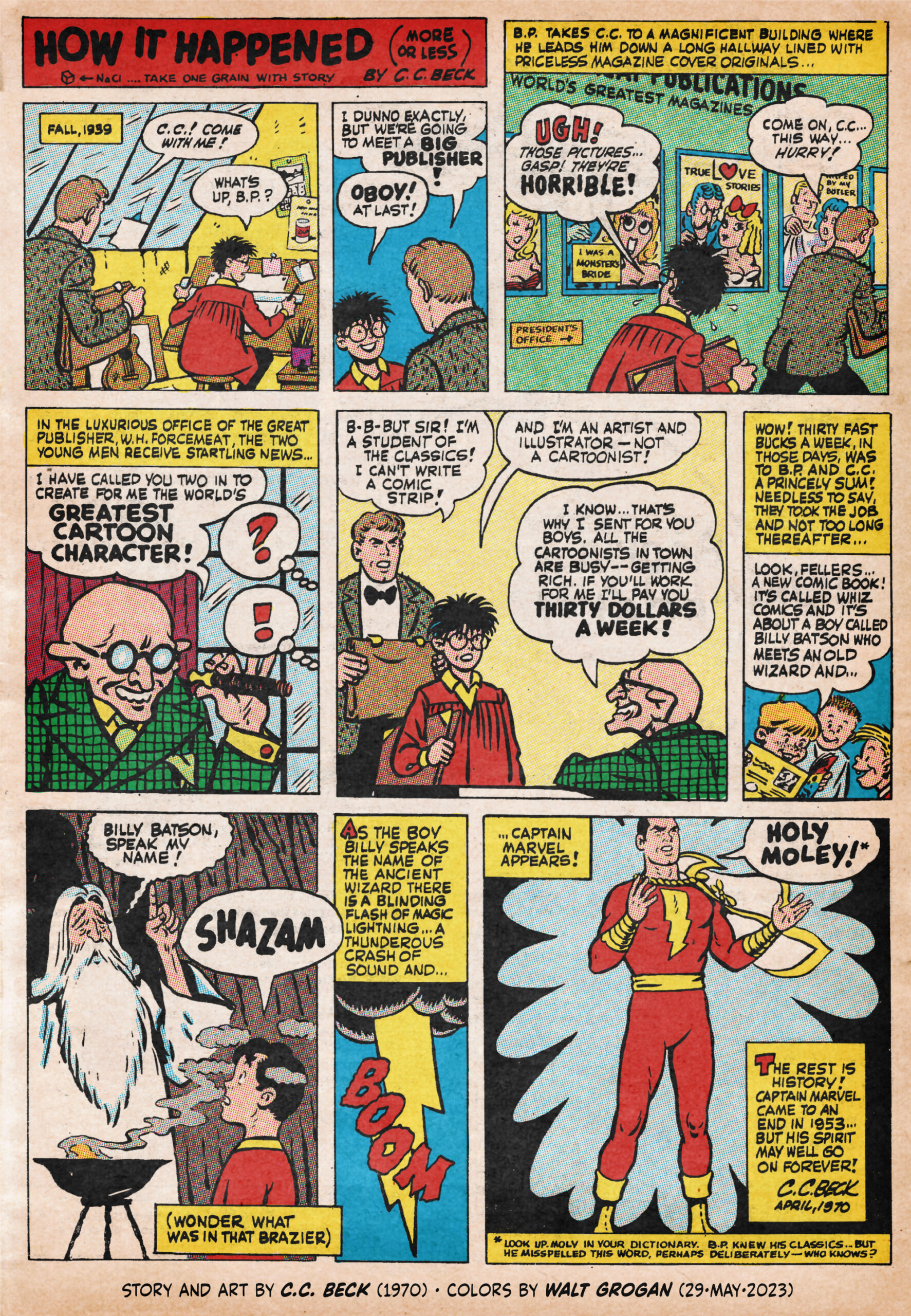 13 MARVELOUS ILLUSTRATIONS: A C.C. BECK Birthday Celebration | 13th ...