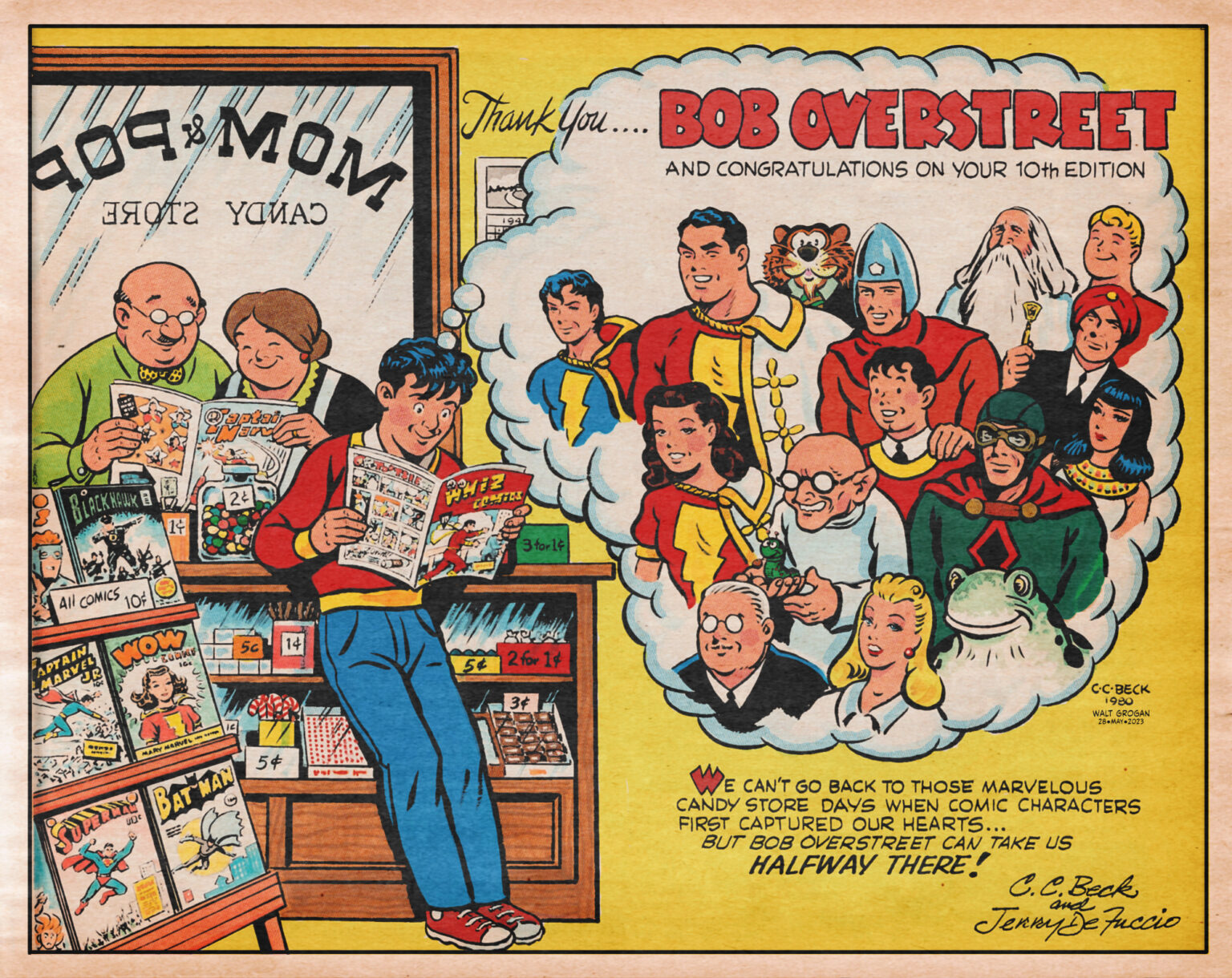 13 MARVELOUS ILLUSTRATIONS: A C.C. BECK Birthday Celebration | 13th ...