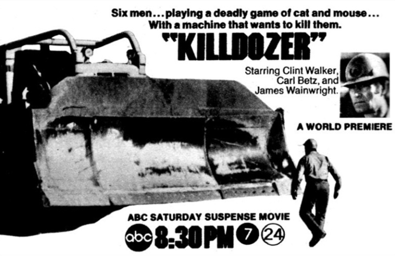 THE SLOW AND THE FURIOUS: Dig This INSIDE LOOK at 1974’s KILLDOZER ...