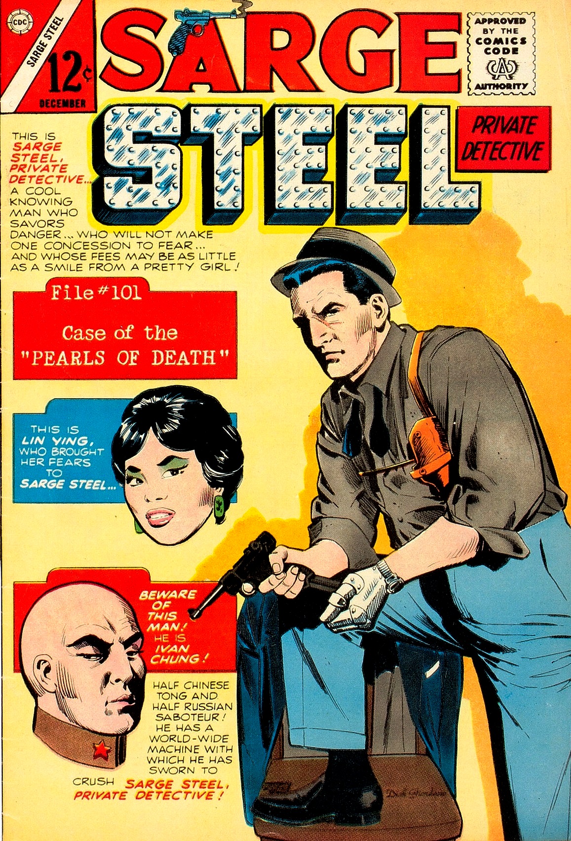 SARGE STEEL: 13 Classic DICK GIORDANO Charlton Covers and Pages | 13th ...