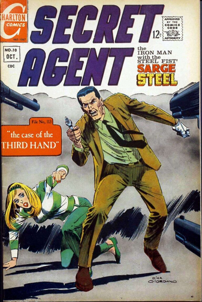 SARGE STEEL: 13 Classic DICK GIORDANO Charlton Covers and Pages | 13th ...